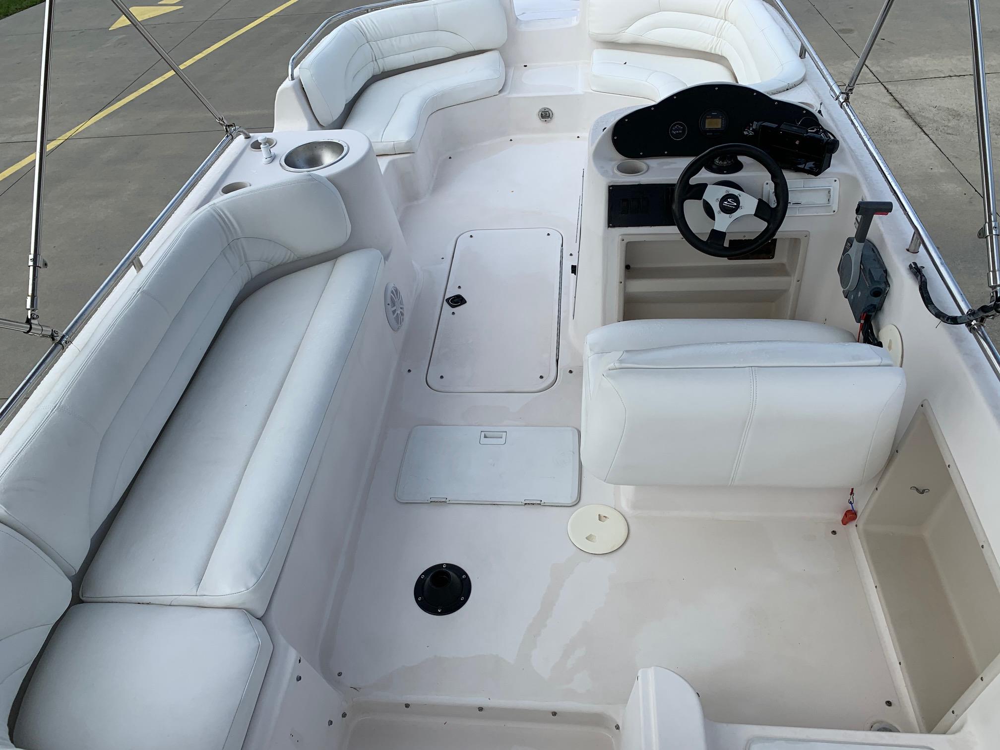 1998 Hurricane Fun Deck 201 OB For Sale In NC - Angler's Marine - 910 ...