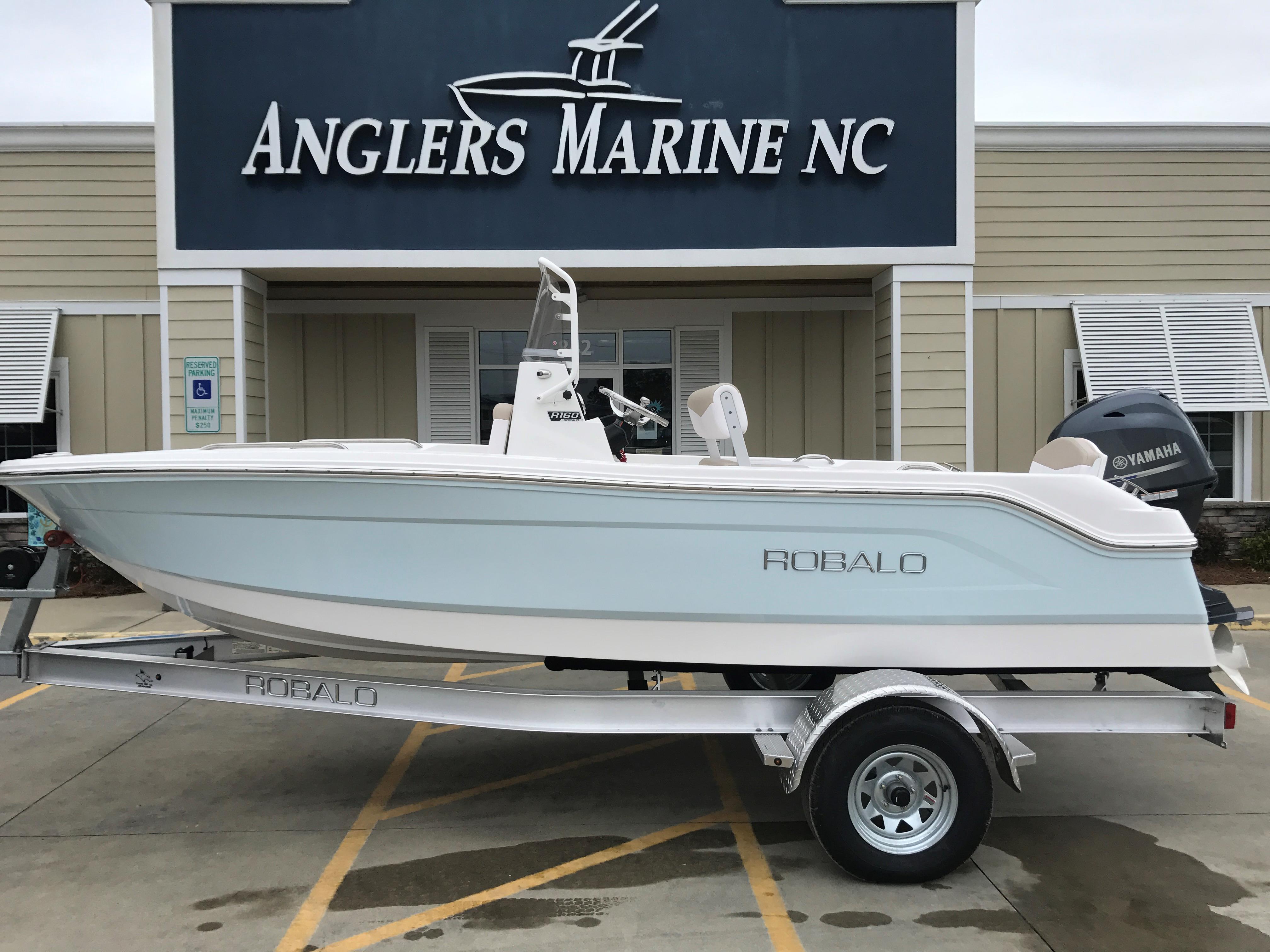 2020 Robalo R160 ice blue For Sale In NC - Angler's Marine - 910-755-7900
