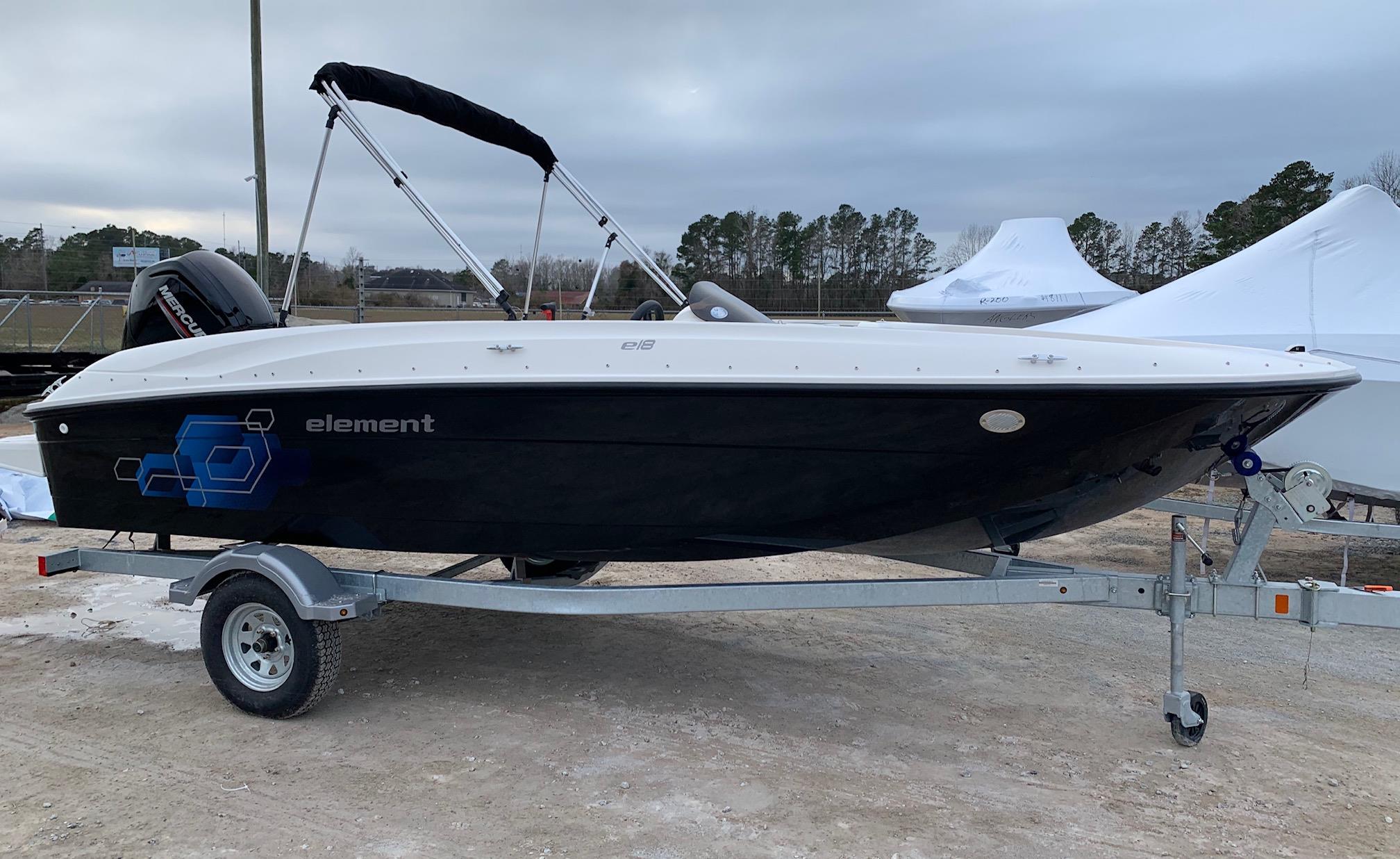 2020 Bayliner Element E18 Black #X1903 For Sale In NC - Angler's Marine ...