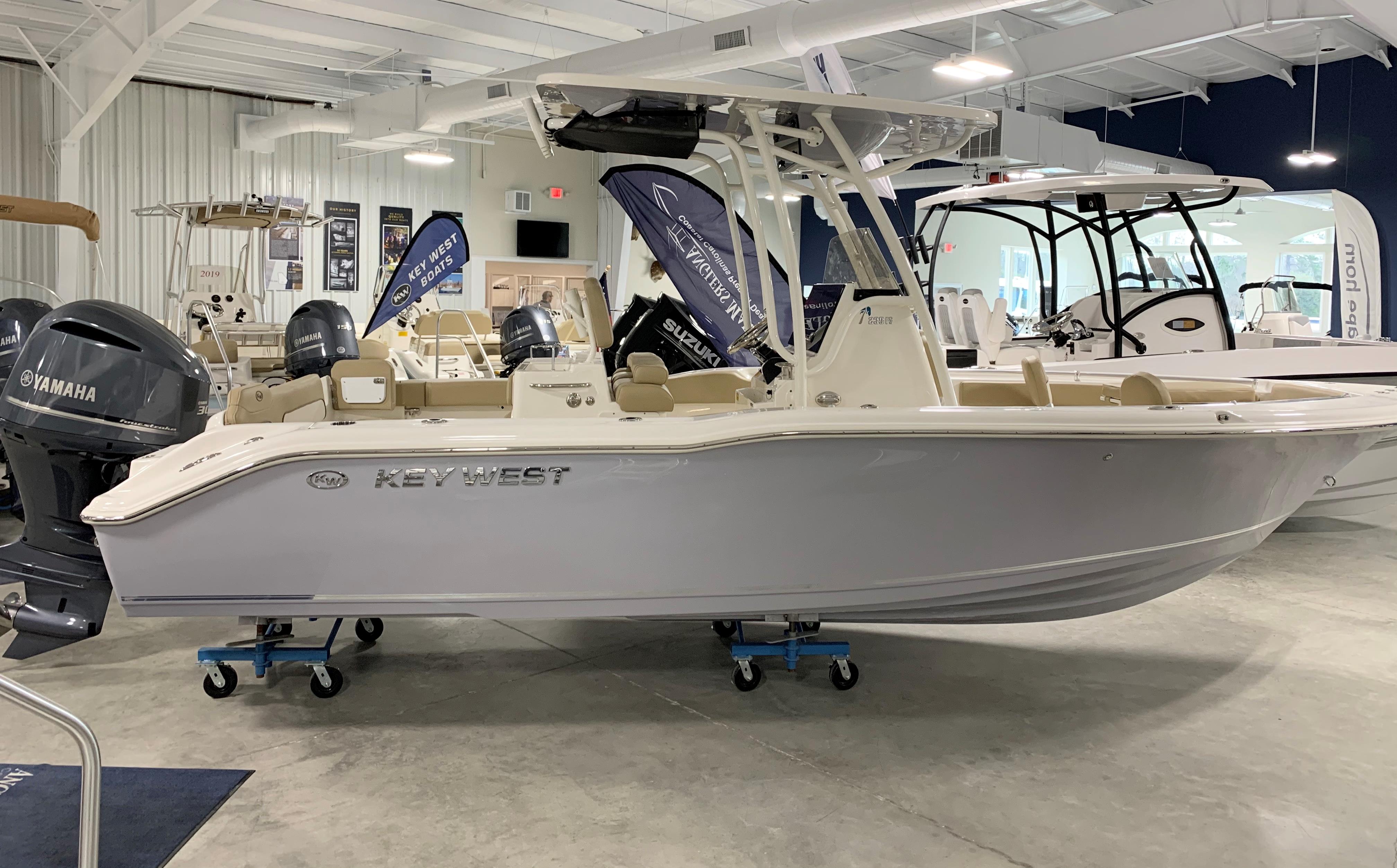 2020 Key West 239 FS Manta Gray #EF306 For Sale In NC - Angler's Marine ...