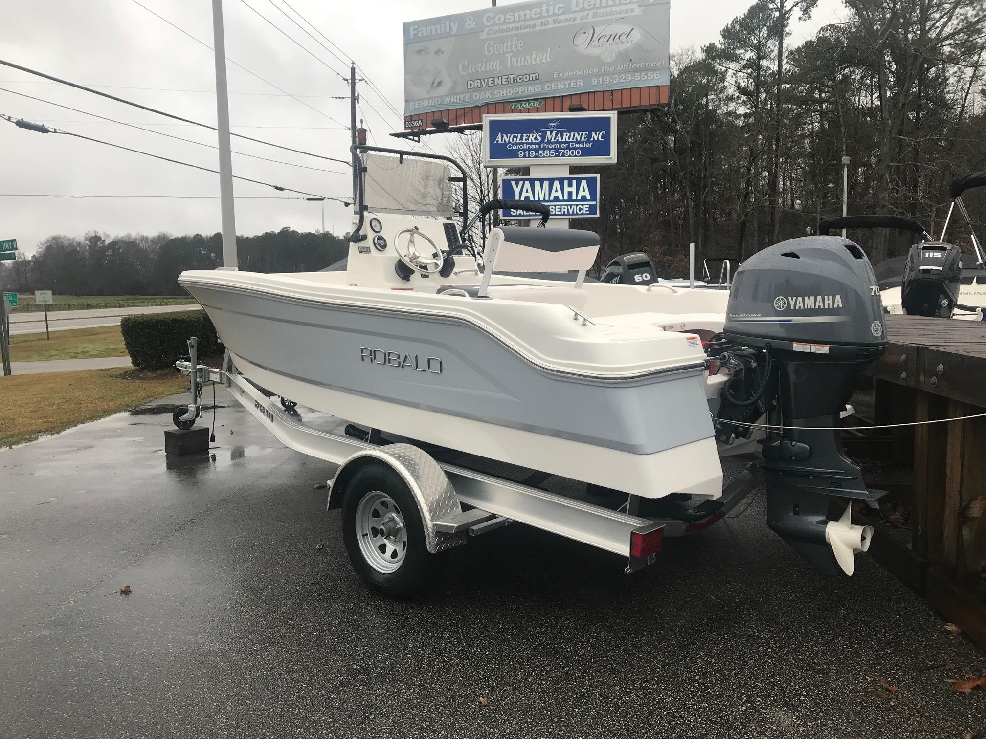 2021 Robalo R160 Alloy Gray/White For Sale In NC - Angler's Marine ...
