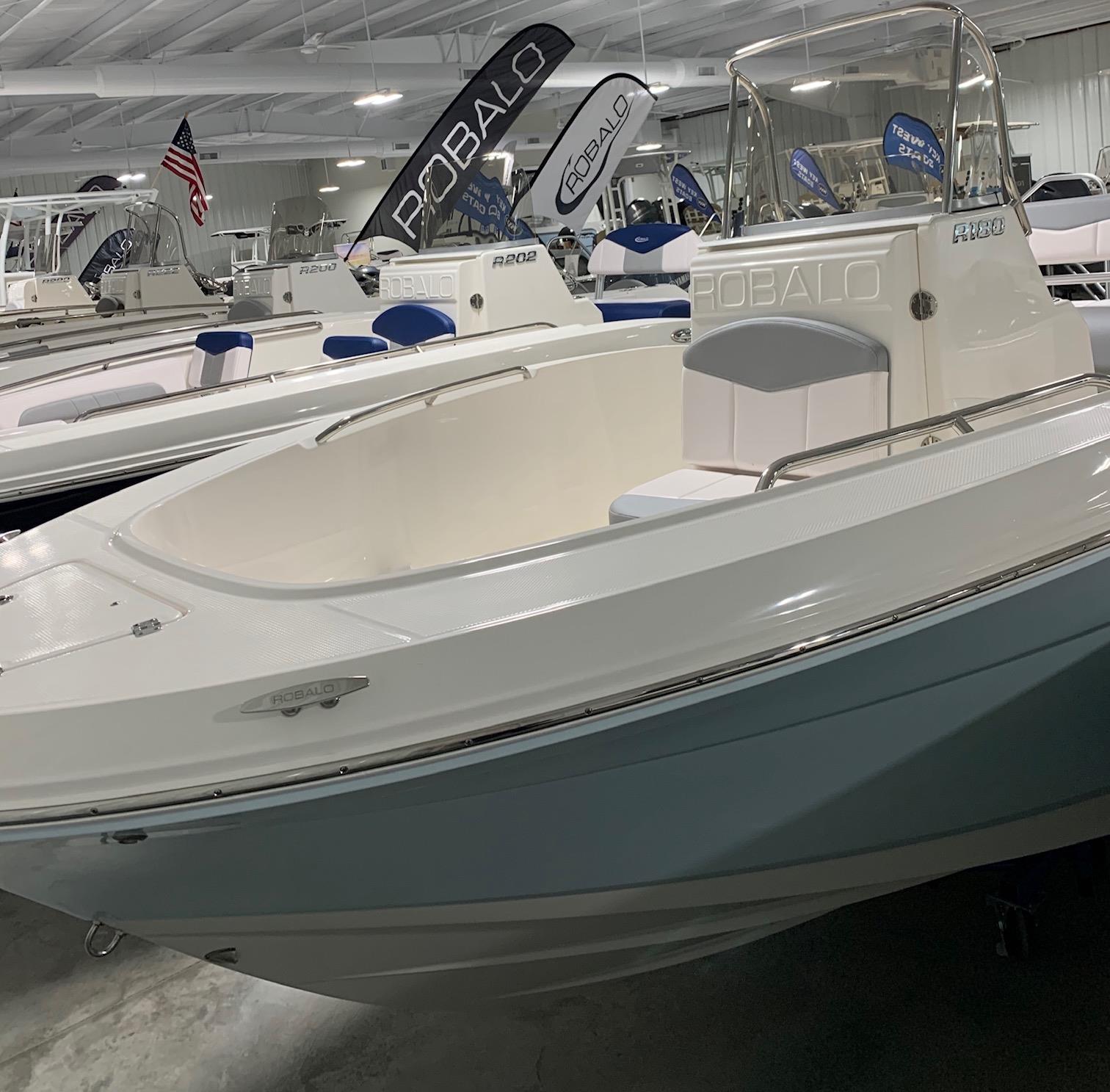 2020 Robalo R180 Ice Blue/White #A0113 For Sale In NC - Angler's Marine ...