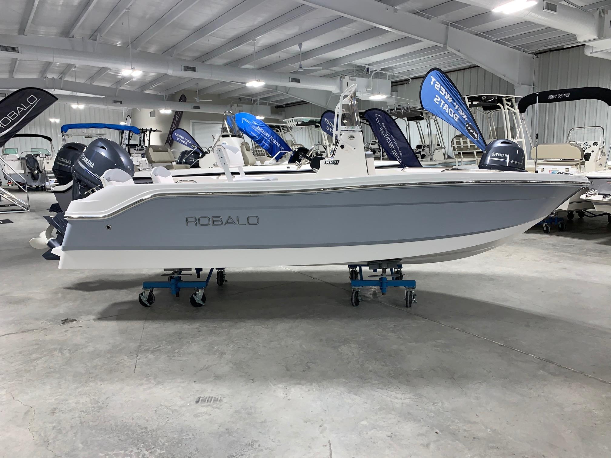 2021 Robalo R160 Alloy Gray/White For Sale In NC - Angler's Marine ...