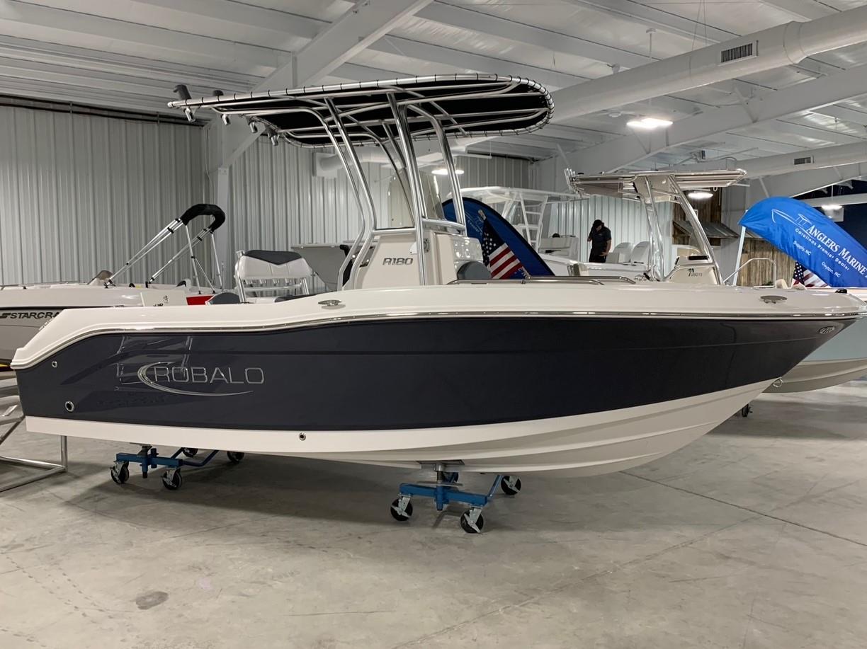 2021 Robalo R180 Shark Gray/White For Sale In NC - Angler's Marine ...