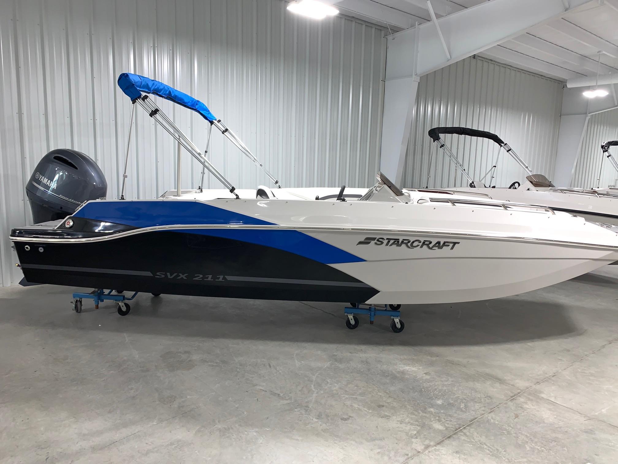2021 Starcraft SVX 211 Blue For Sale In NC - Angler's Marine - 910-755-7900