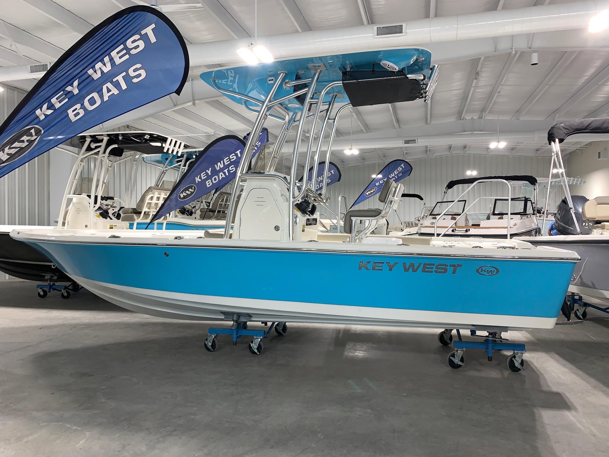 New 2024 Key West 210 Bay Reef Marathon Blue/White Boat for Sale ...