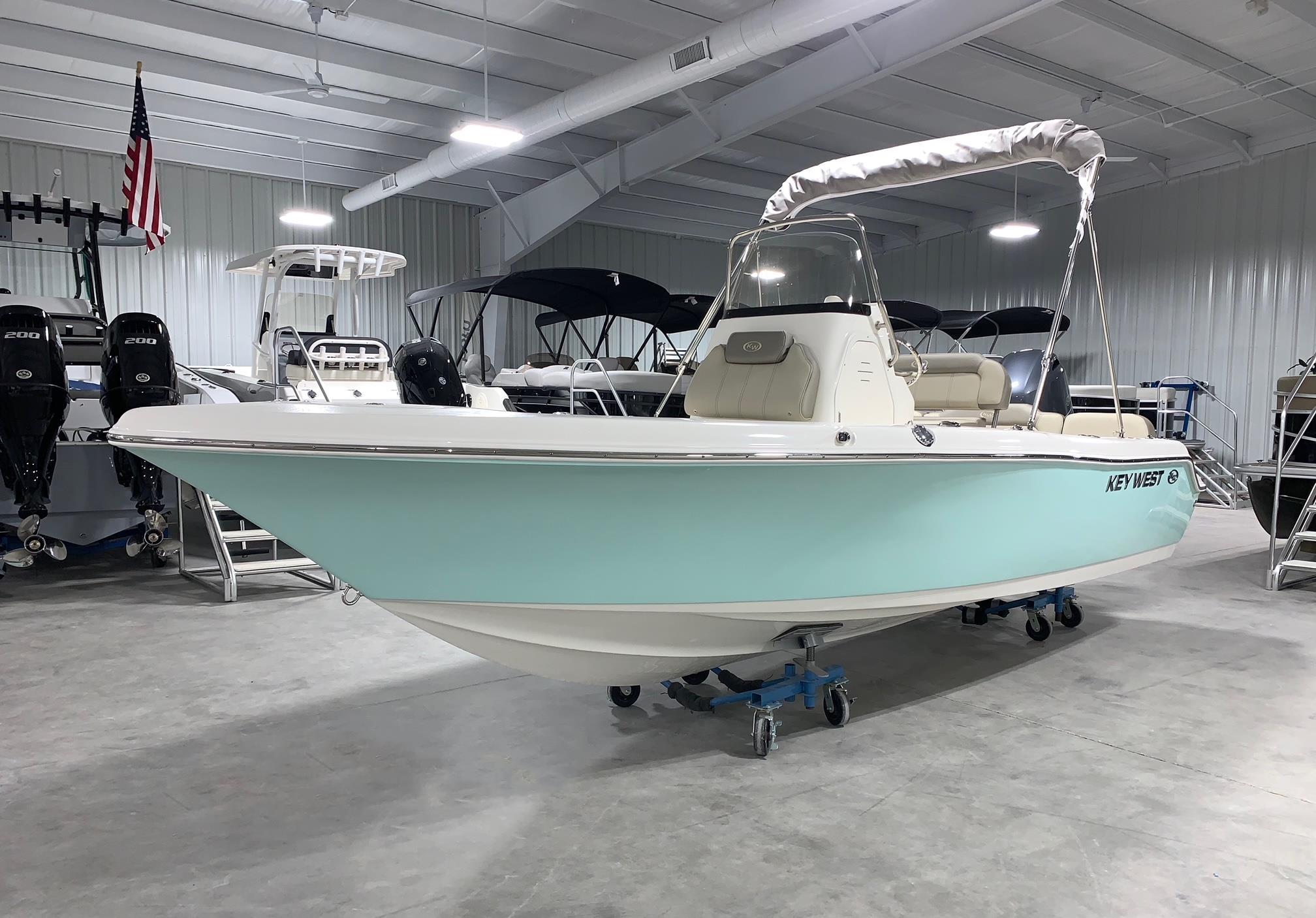 New 2024 Key West 189 FS Seafoam/White Boat for Sale | Anglers Marine