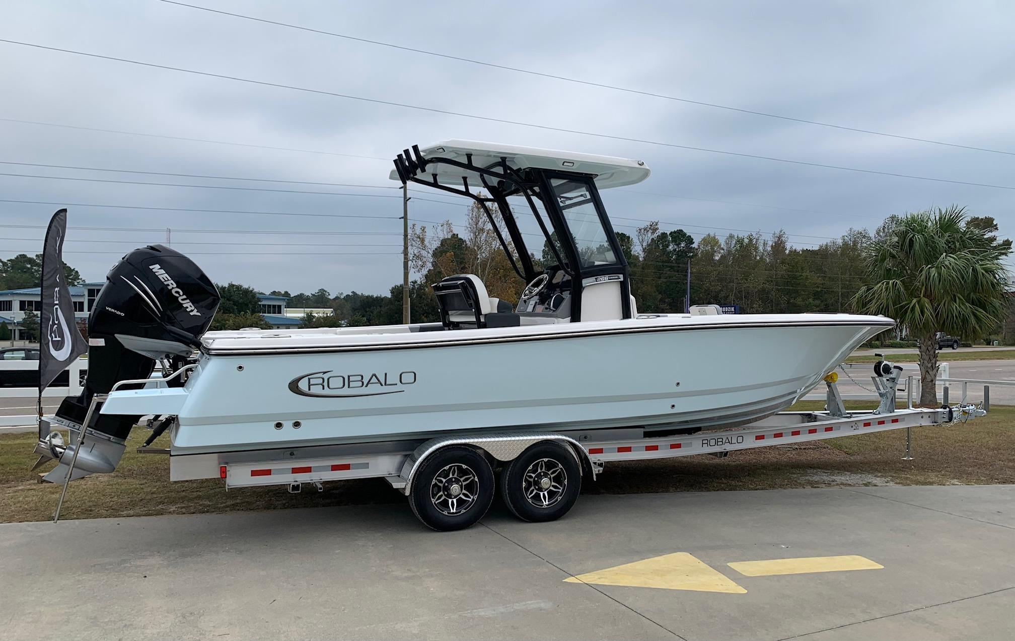 2023 Robalo 266 Cayman Ice Blue For Sale In NC - Angler's Marine - 910 ...