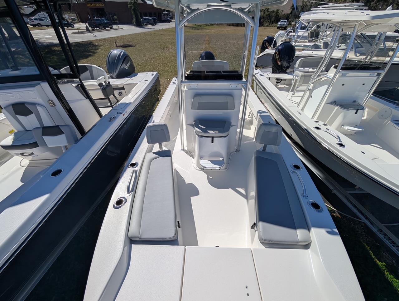 New 2025 Bay Rider 219 Bay Telesto Gray Boat for Sale | Anglers Marine