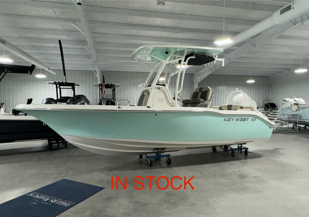 New 2025 Key West 219 FS Seafoam/White Boat for Sale | Anglers Marine