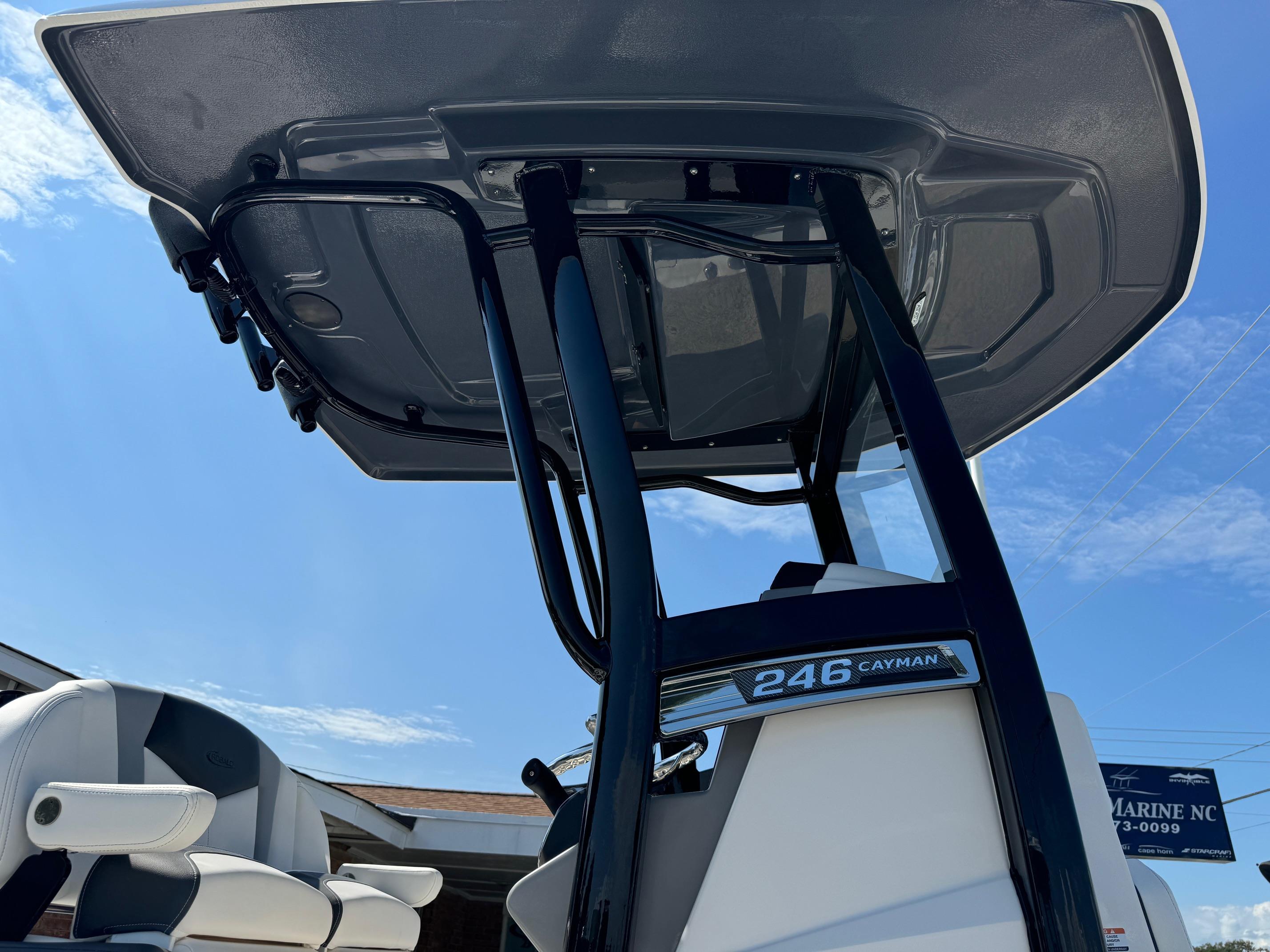 New 2025 Robalo 246 Cayman Shark Gray Boat for Sale | Anglers Marine