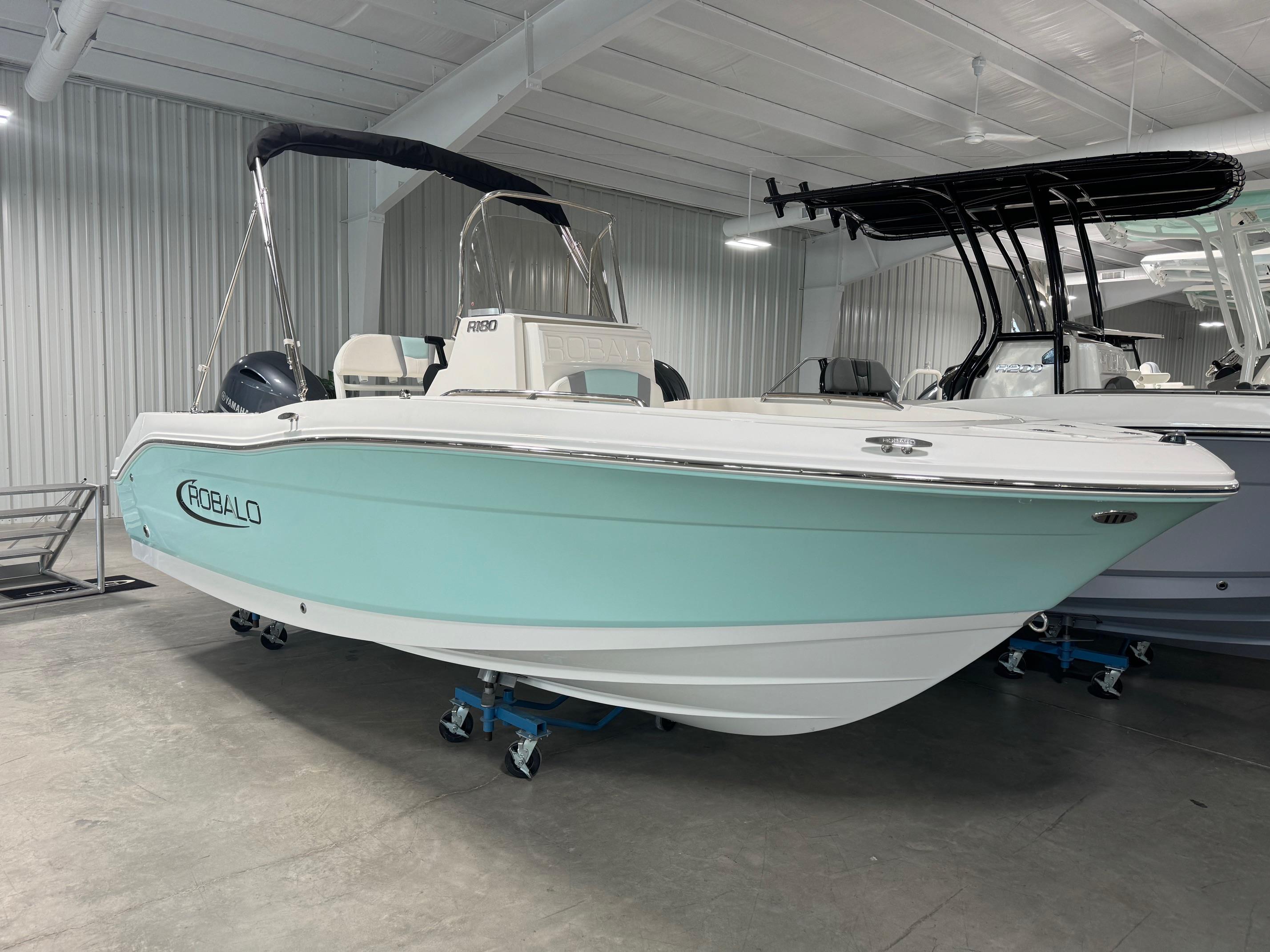 New 2025 Robalo R180 Seafoam/White Boat for Sale | Anglers Marine