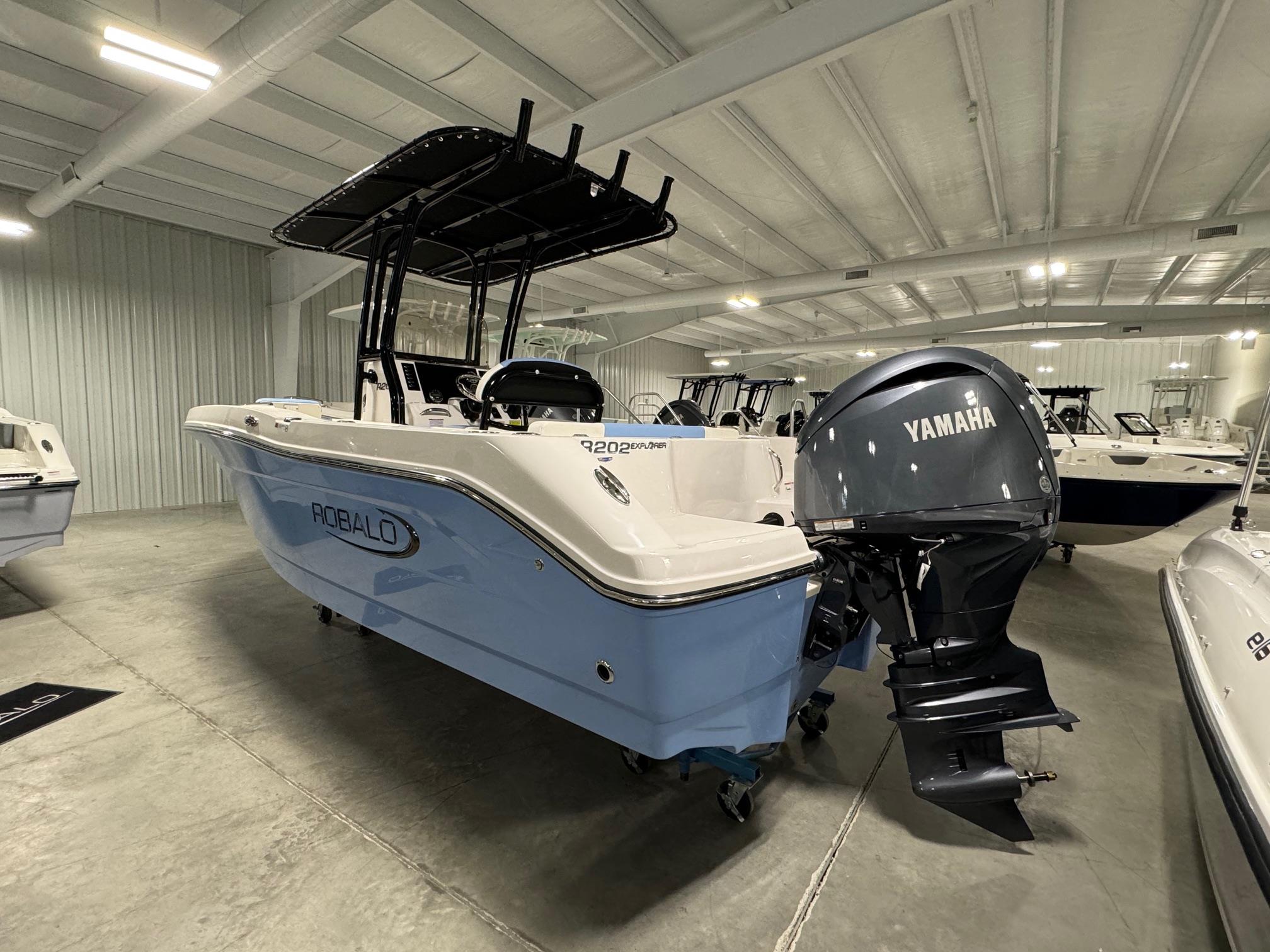 New 2026 Robalo R202 Explorer Steel Blue Boat for Sale | Anglers Marine