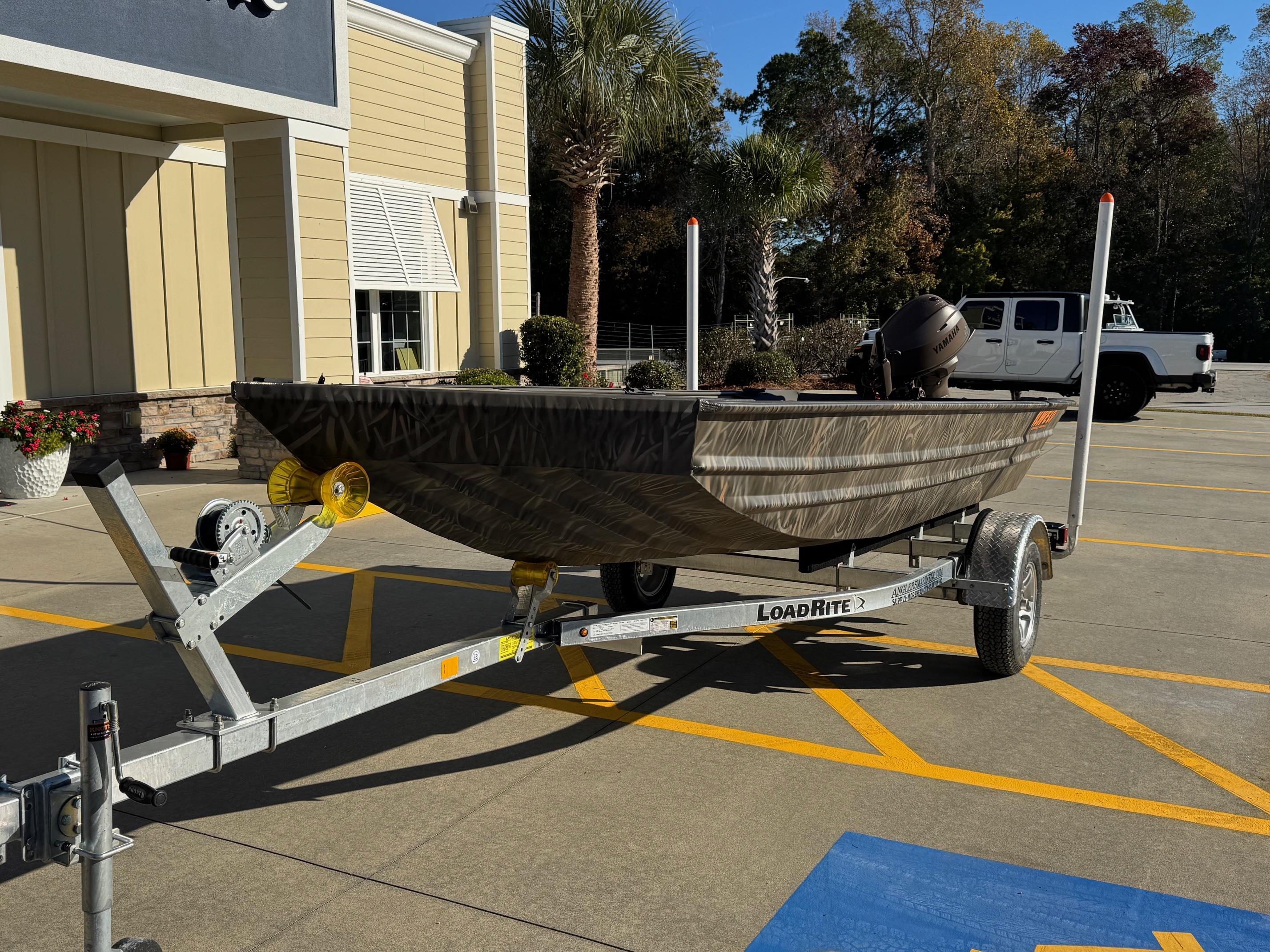New 2026 Alweld 1652VV Marsh Tiller Boat for Sale | Anglers Marine