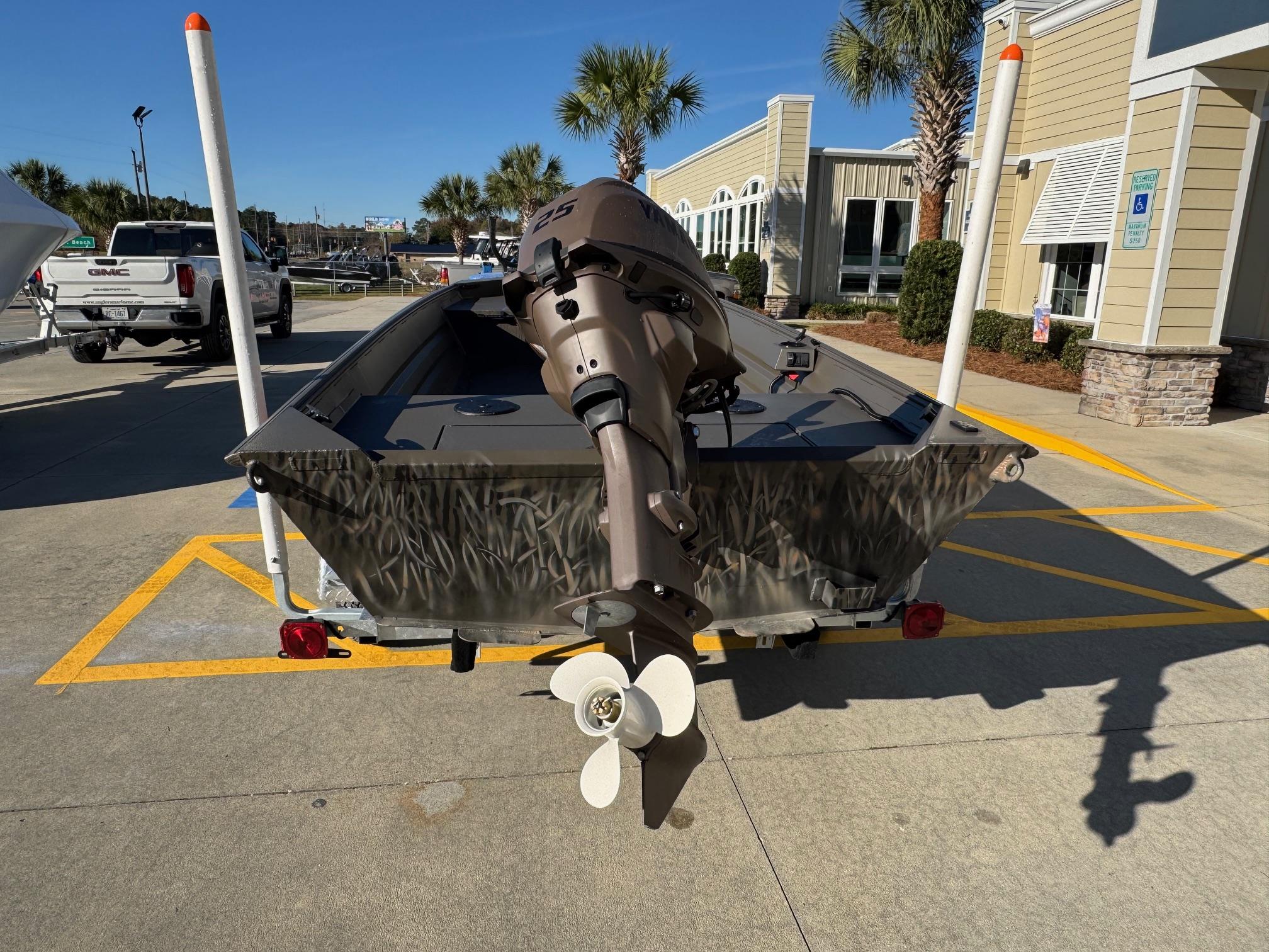 New 2026 Alweld 1652VV Marsh Tiller Boat for Sale | Anglers Marine