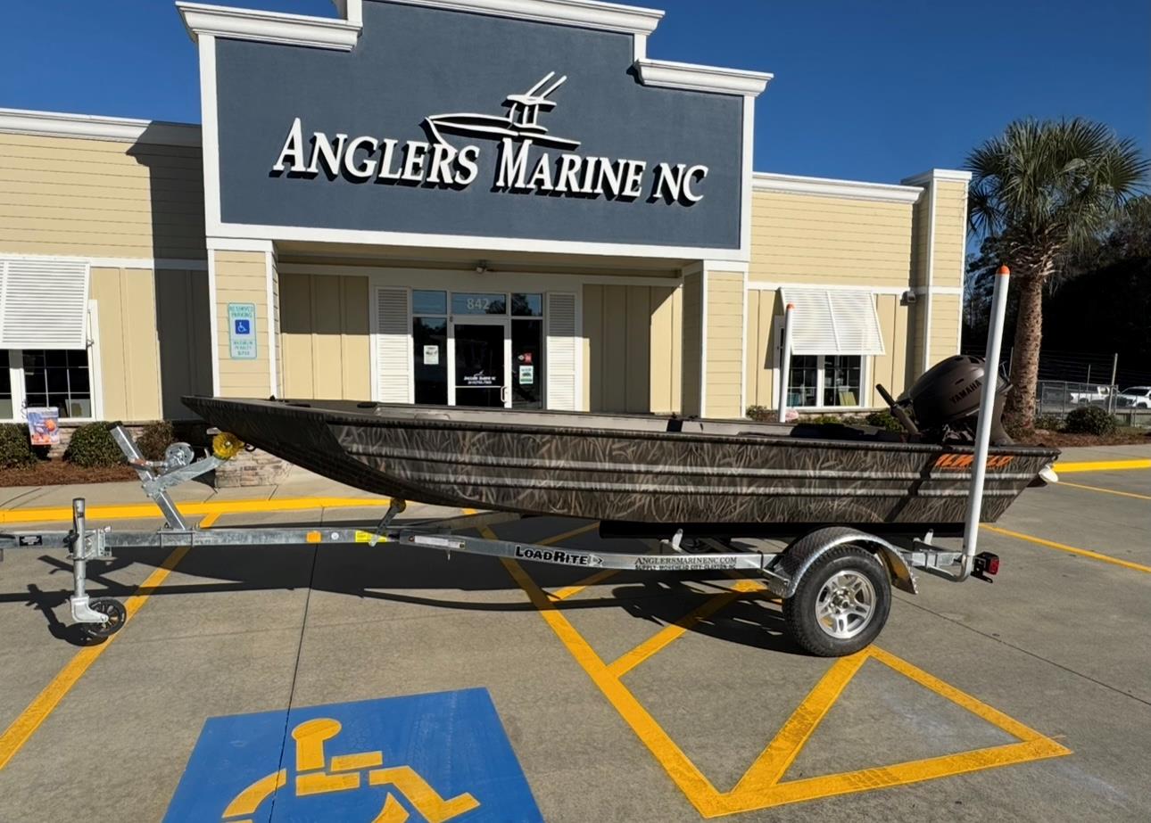 New 2026 Alweld 1652VV Marsh Tiller Boat for Sale | Anglers Marine