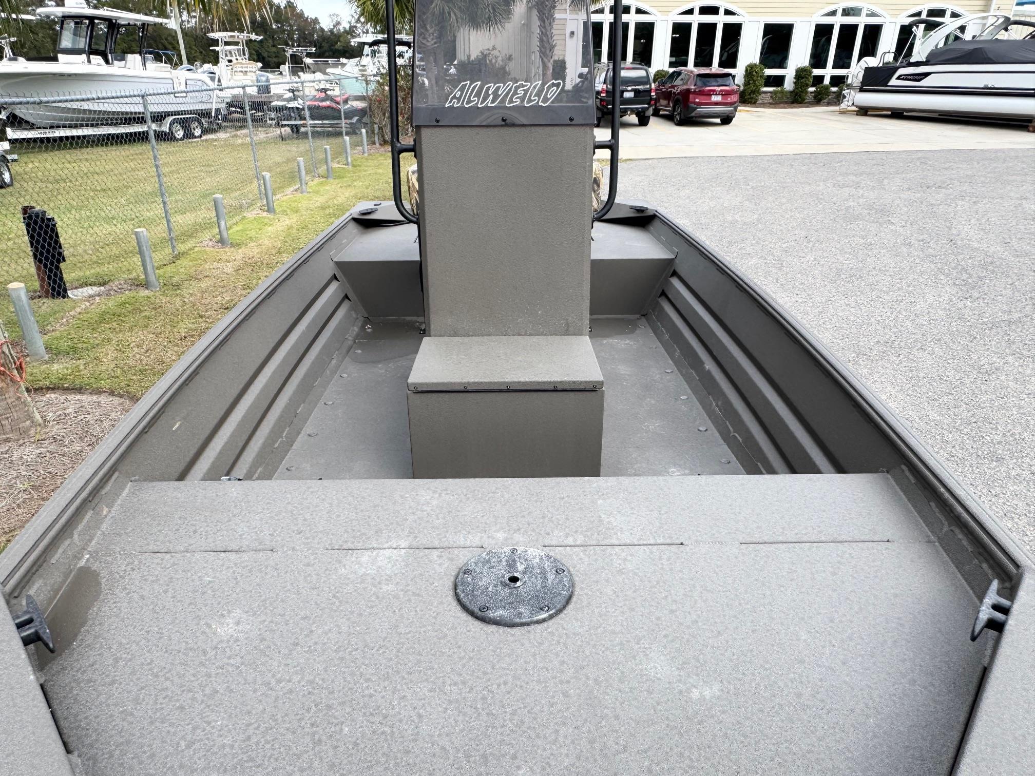 New 2026 Alweld 1656VV Marsh Console Camo Boat for Sale | Anglers Marine