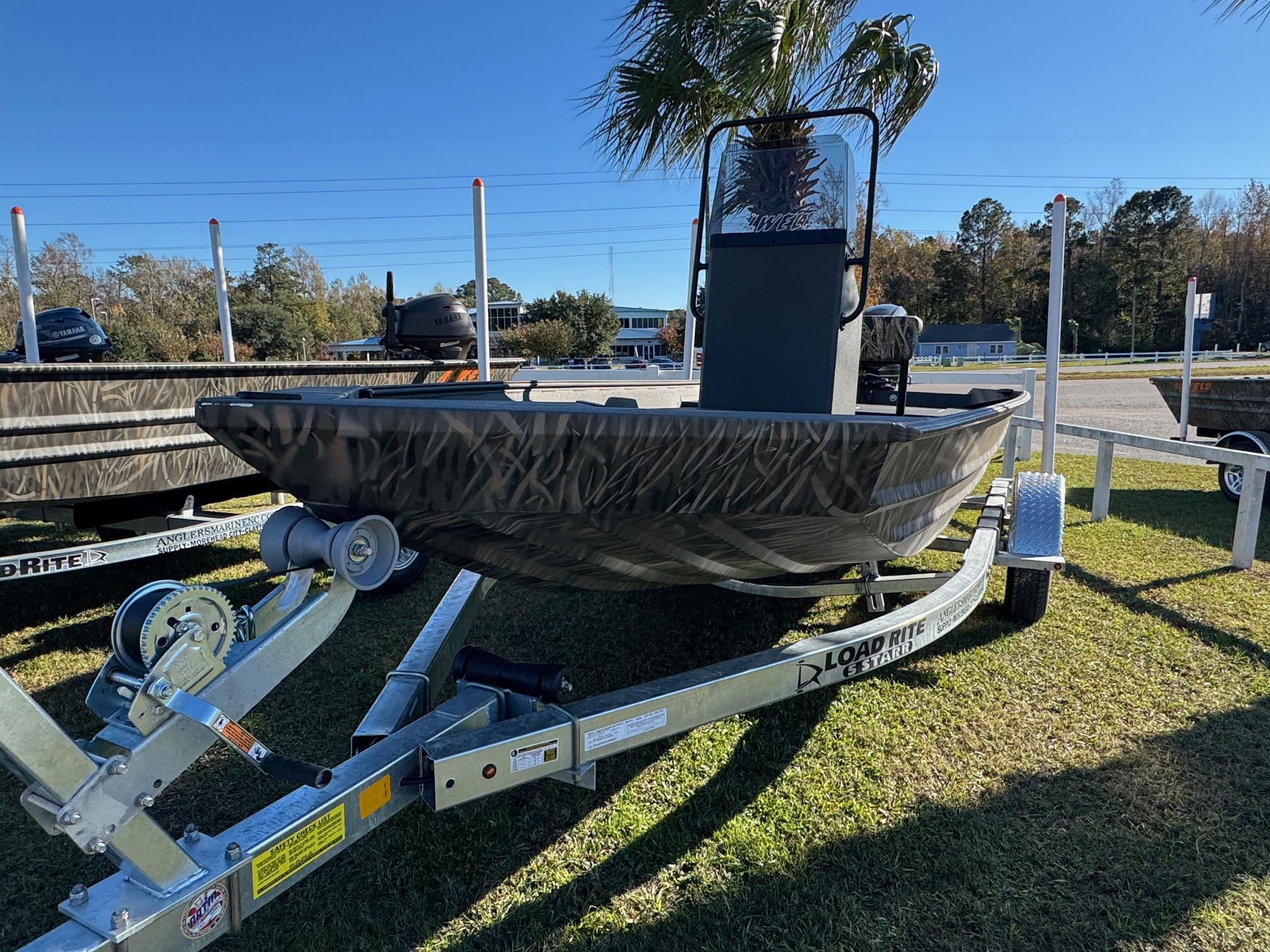 New 2026 Alweld 1656VV Marsh Console Camo Boat for Sale | Anglers Marine