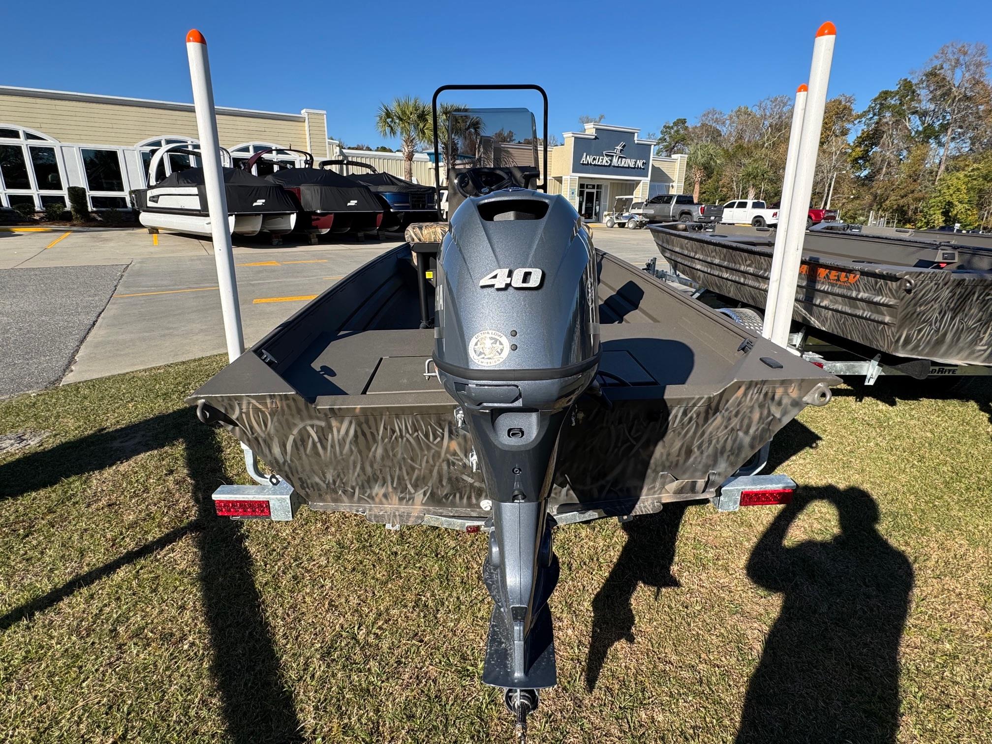 New 2026 Alweld 1656VV Marsh Console Camo Boat for Sale | Anglers Marine