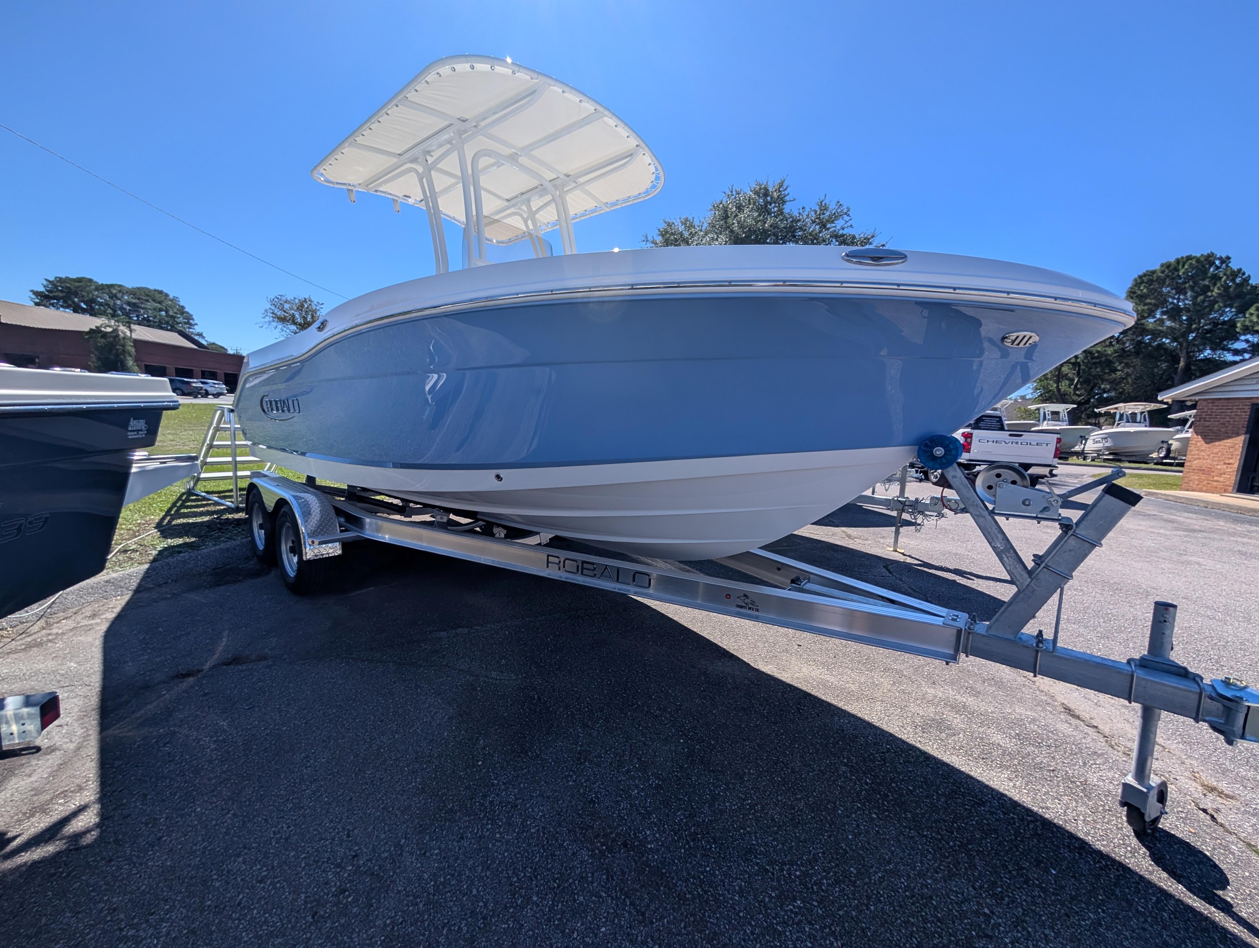 New 2026 Robalo R202 EX Steel Blue/White Boat for Sale | Anglers Marine