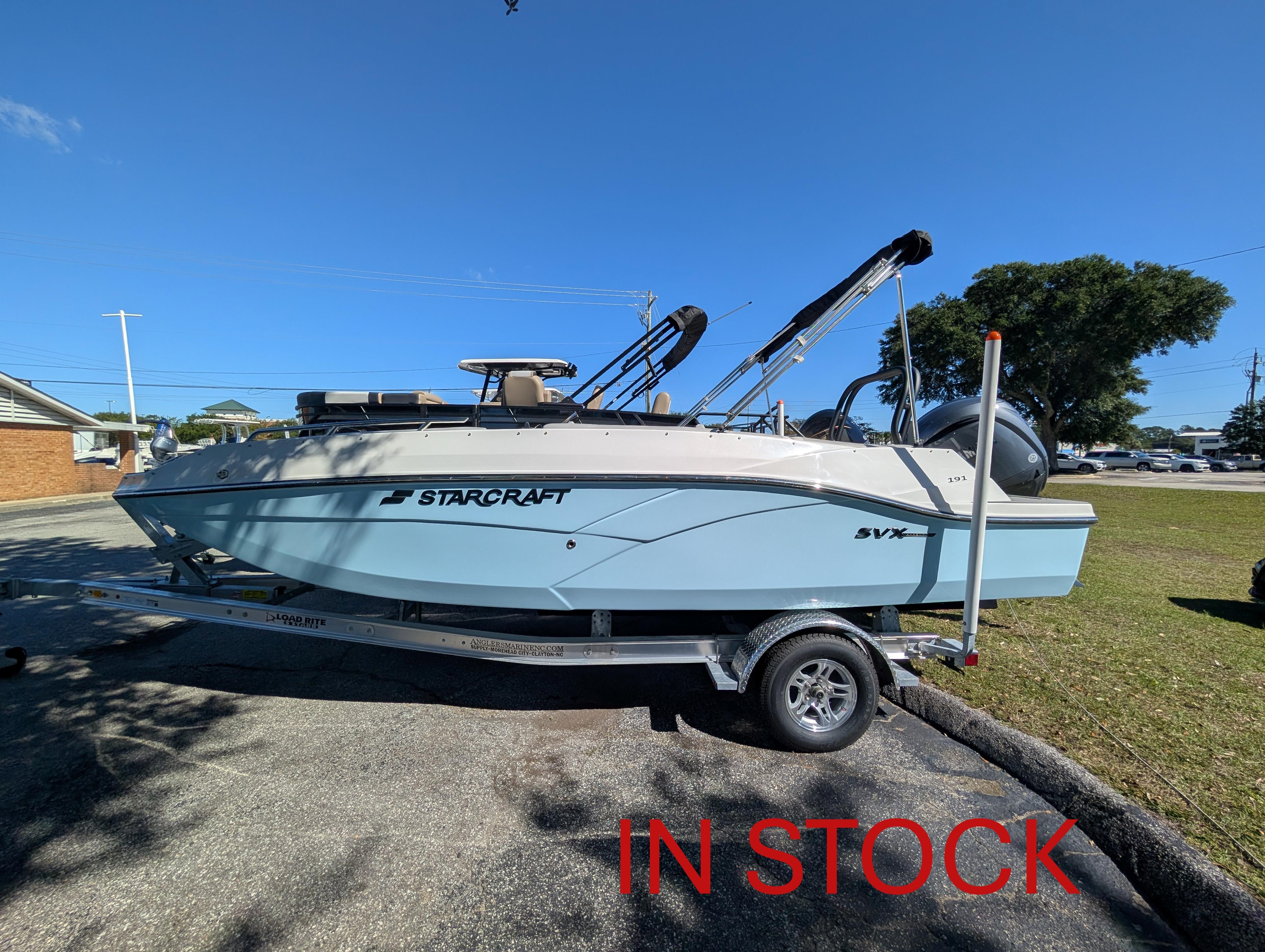 New 2026 Starcraft SVX 191 Executive Carolina Blue Boat for Sale ...