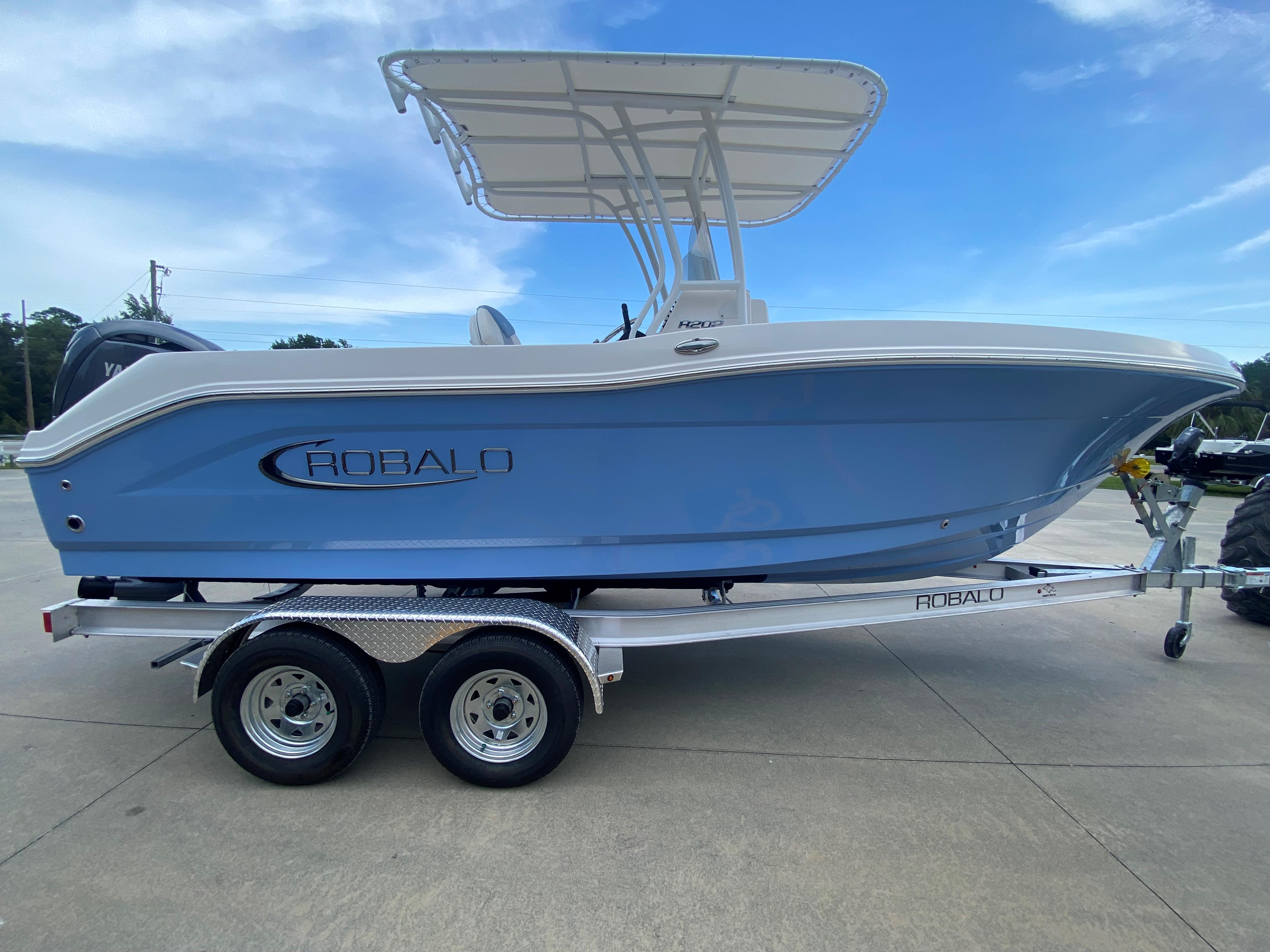 New 2024 Robalo R202 Explorer Steel Blue Boat for Sale | Anglers Marine