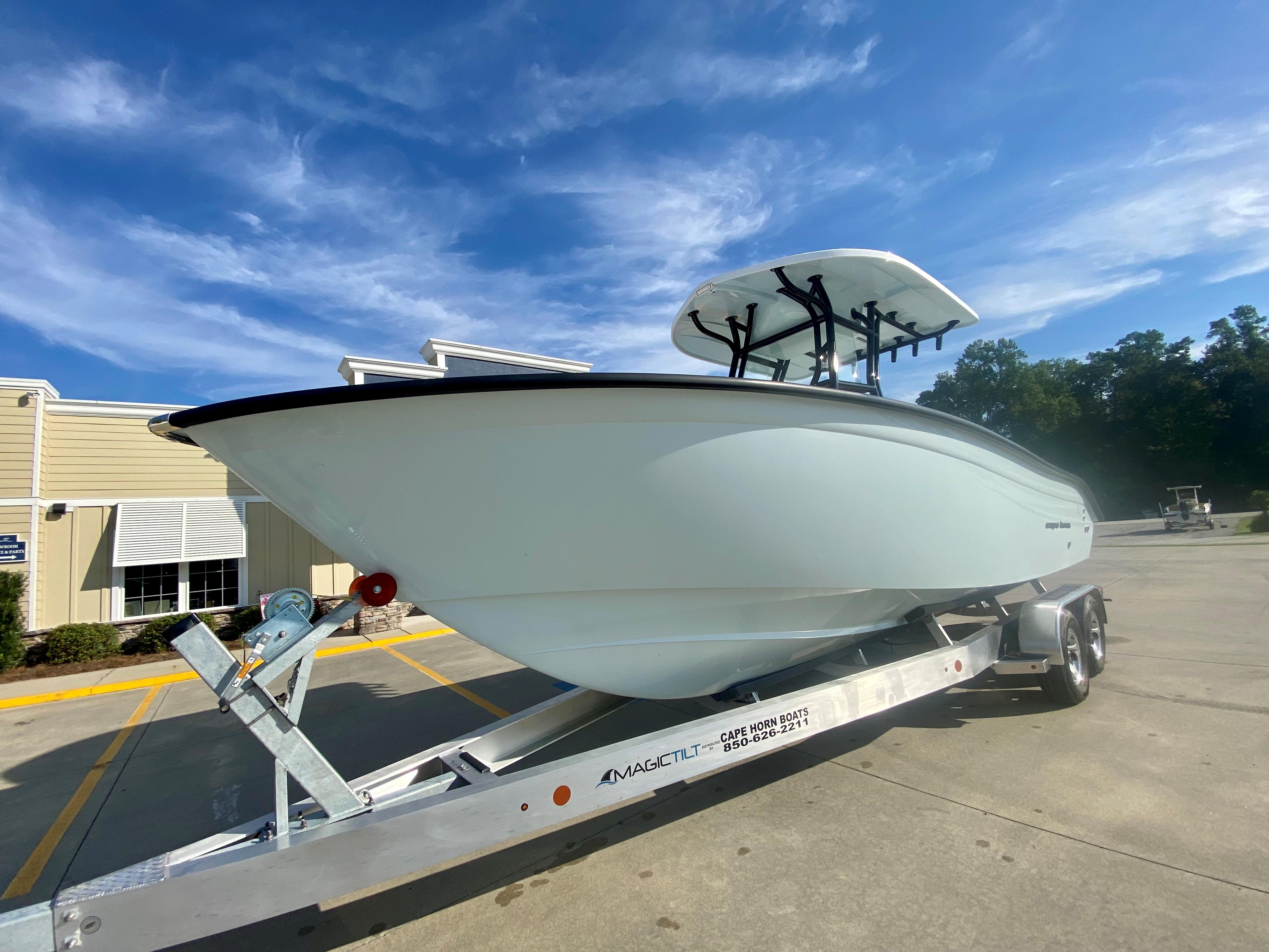 New 2024 Cape Horn 24XS Solid Ice Blue Boat for Sale | Anglers Marine