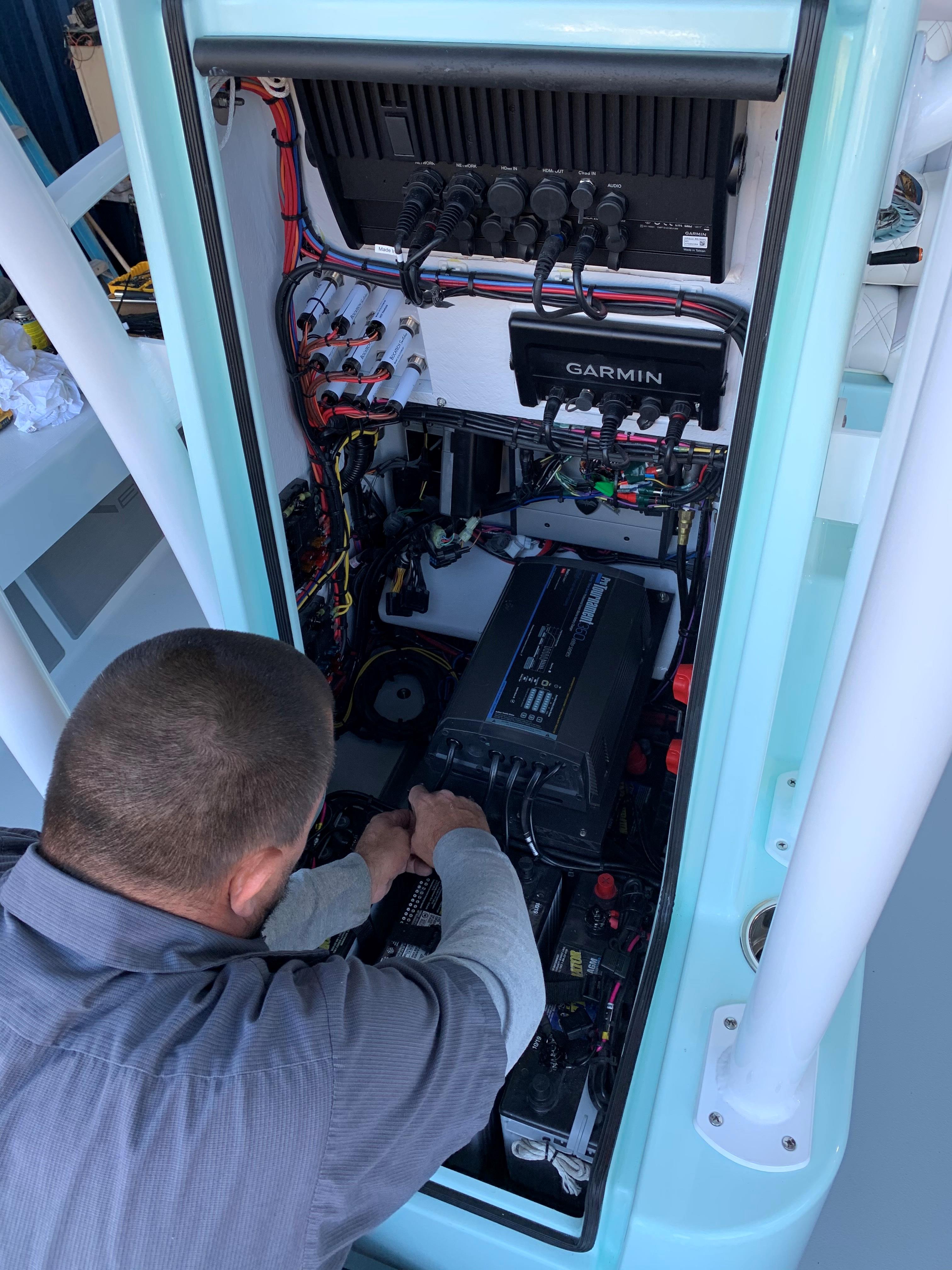 Boat Electronic Installation in NC | Boat Sales & Service - Anglers Marine